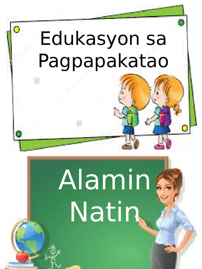 Grade 5 PPT - ESP - Q1 - Aralin 1 | PDF