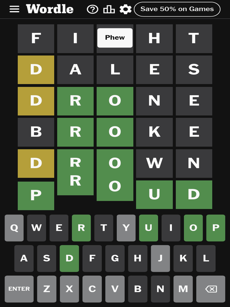 Wordle - The New York Times 10 | PDF