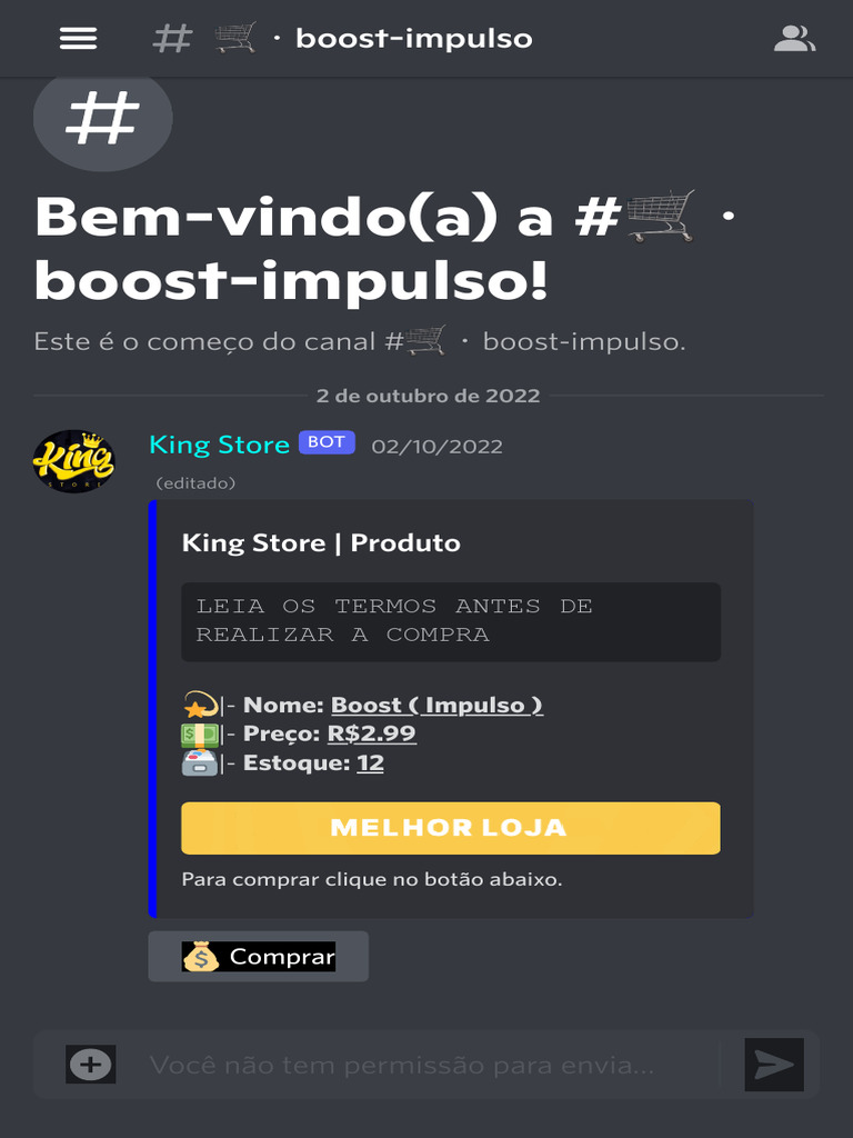 (74) Discord #?・boost-impulso King's Store #1,5k | PDF