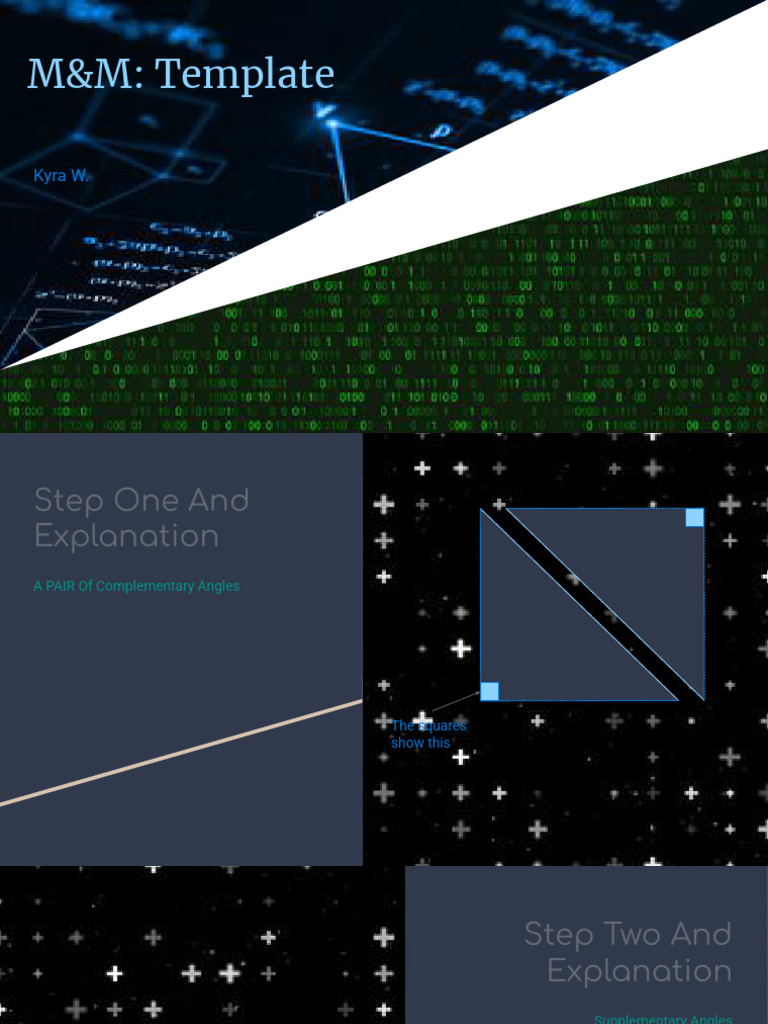 M&M - Angles and Parallel Lines | PDF