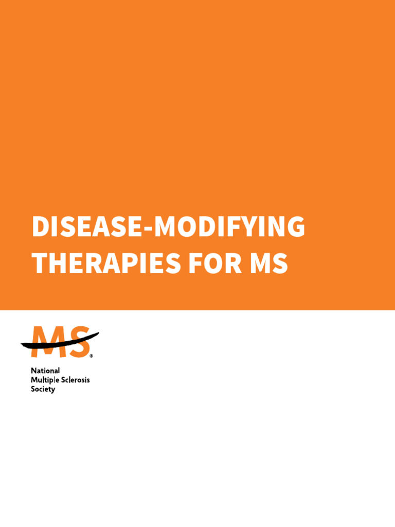 Brochure The MS Disease Modifying Medications | PDF | Multiple Sclerosis | Medicine
