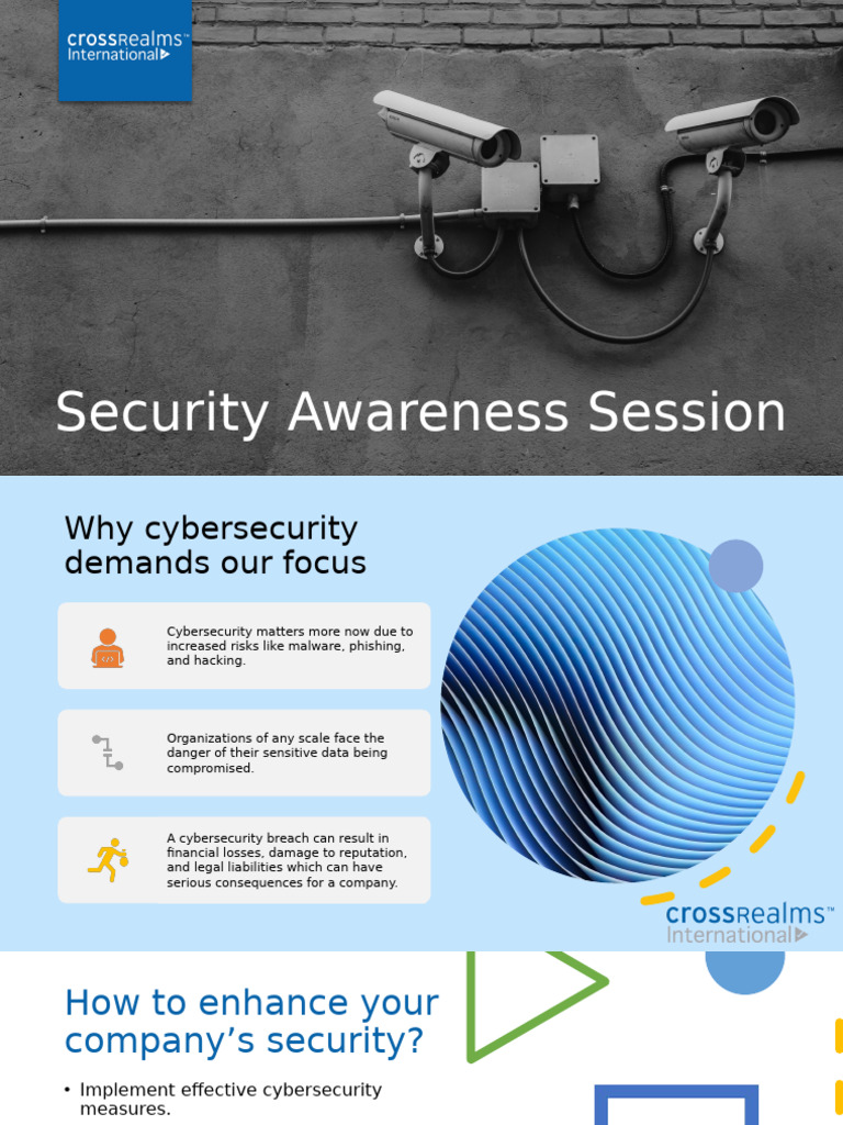 Security Awareness Session | PDF | Security | Computer Security