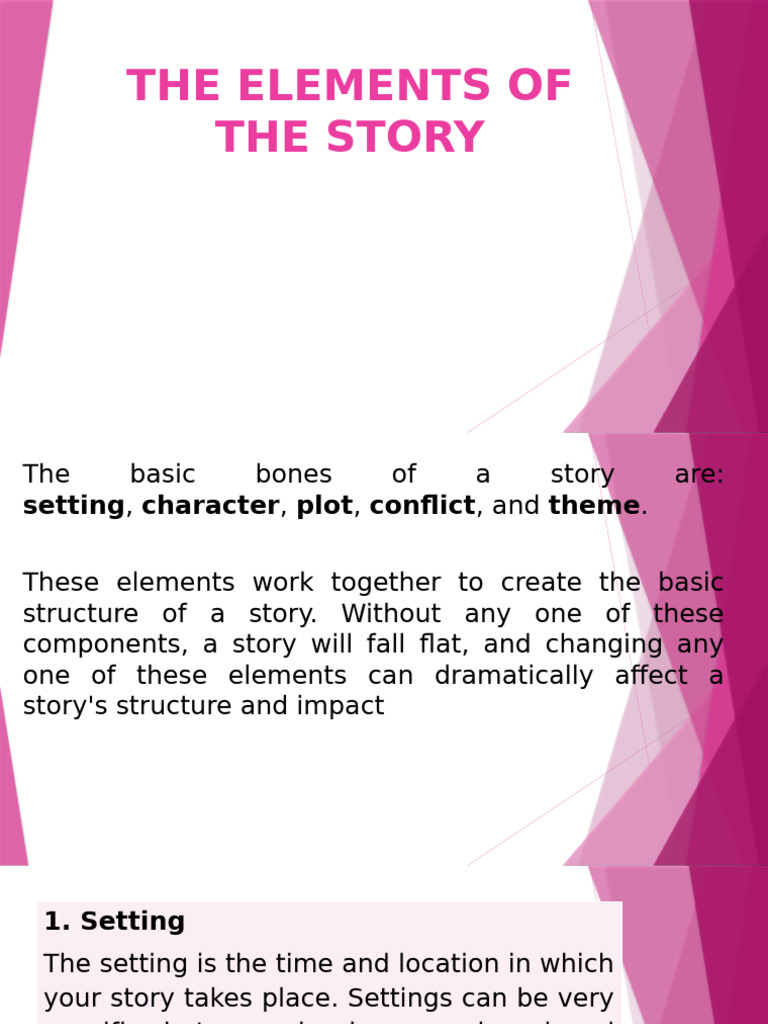 The Elements of The Story | PDF | Plot (Narrative)
