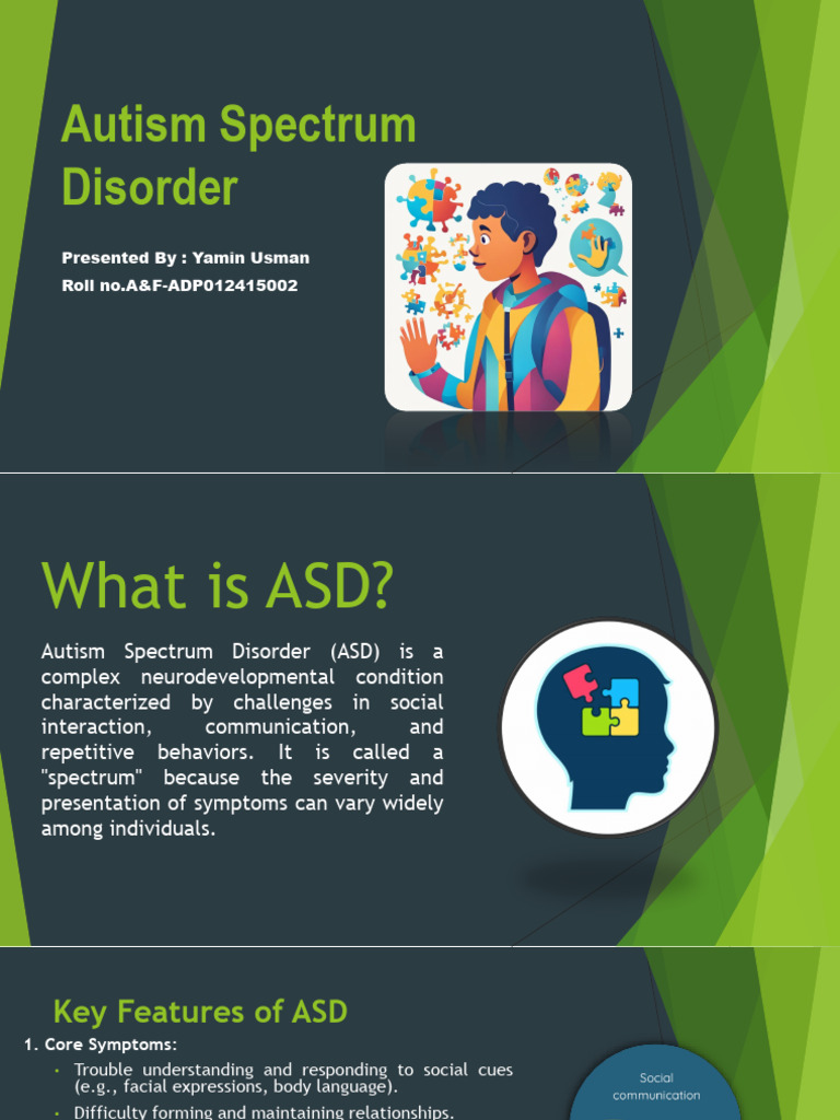 Autism Spectrum Disorder | PDF | Autism Spectrum | Mental Disorder