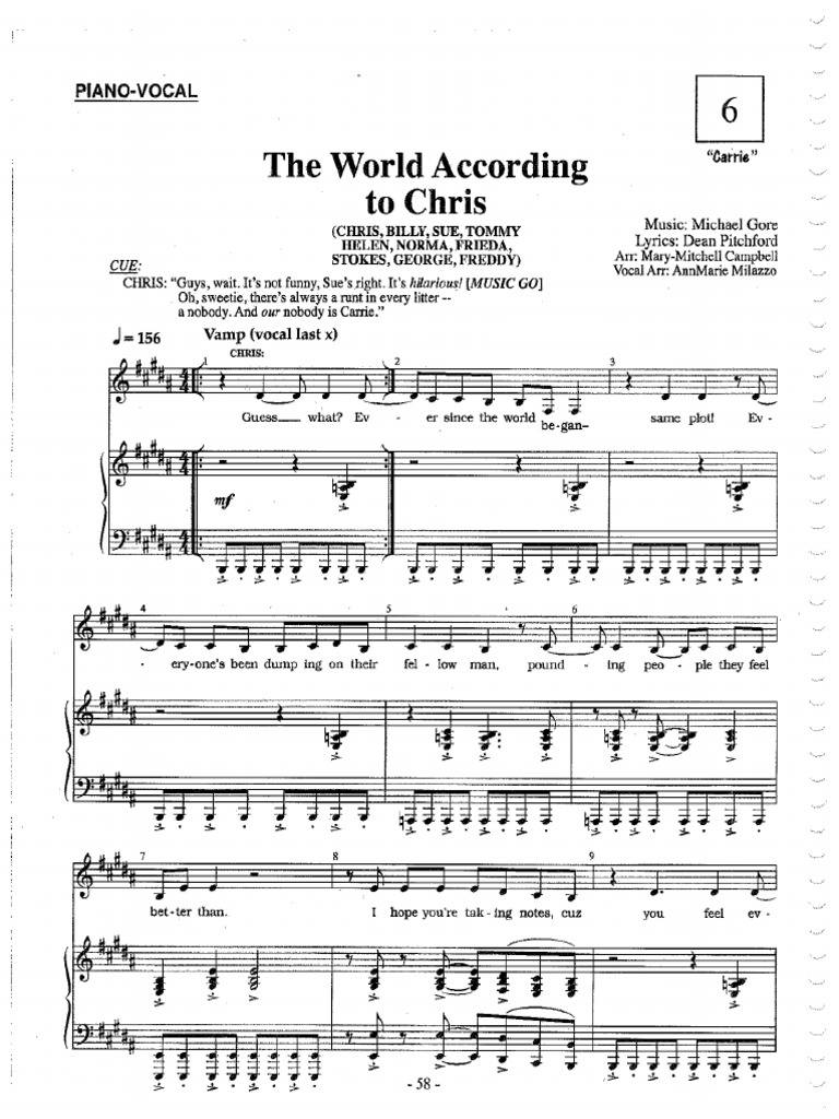 CHRIS - The World According To Chris | PDF