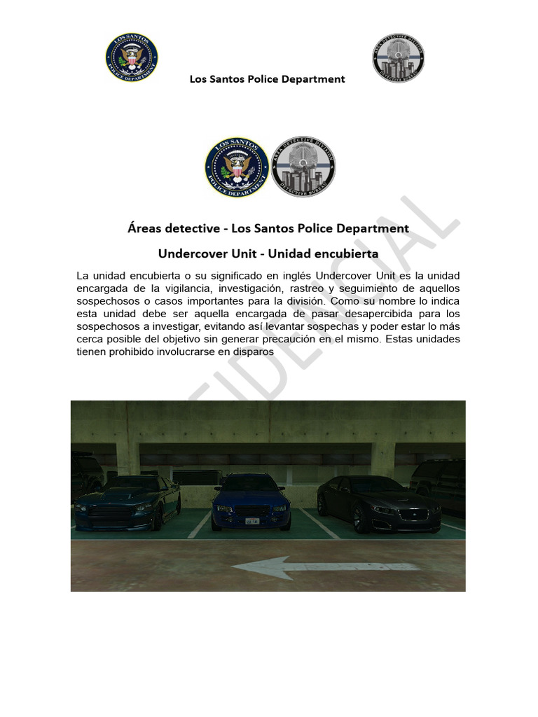 Manual Undercover Unit UCU | PDF