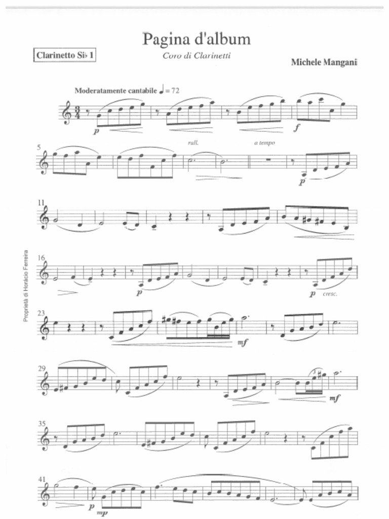 Michele Mangani - Pagina D'Album 2 | PDF