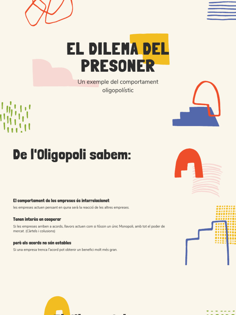 El Dilema Del Presoner | PDF