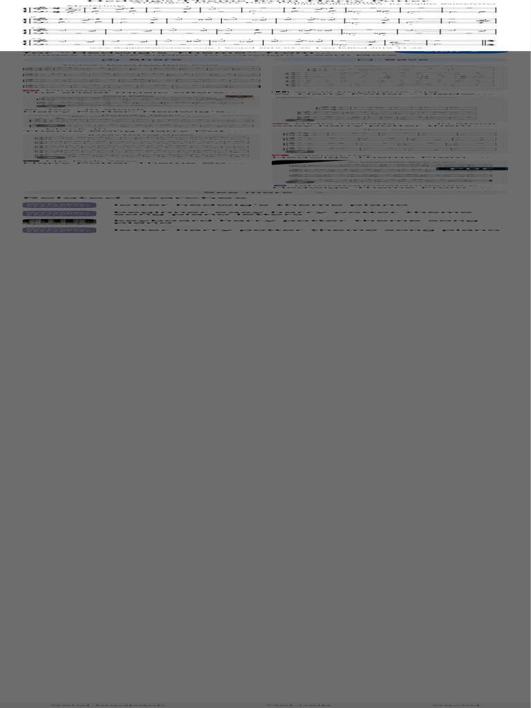 Hedwig Theme in A Minor - Google Search | PDF