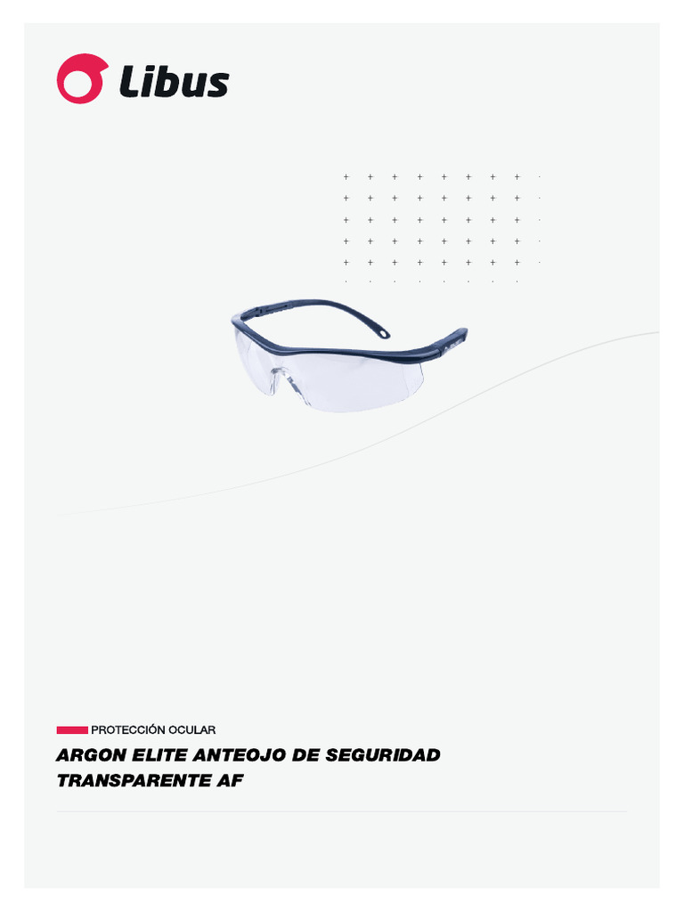 Gafa Argon Elite Transparente Af | PDF | Lentes