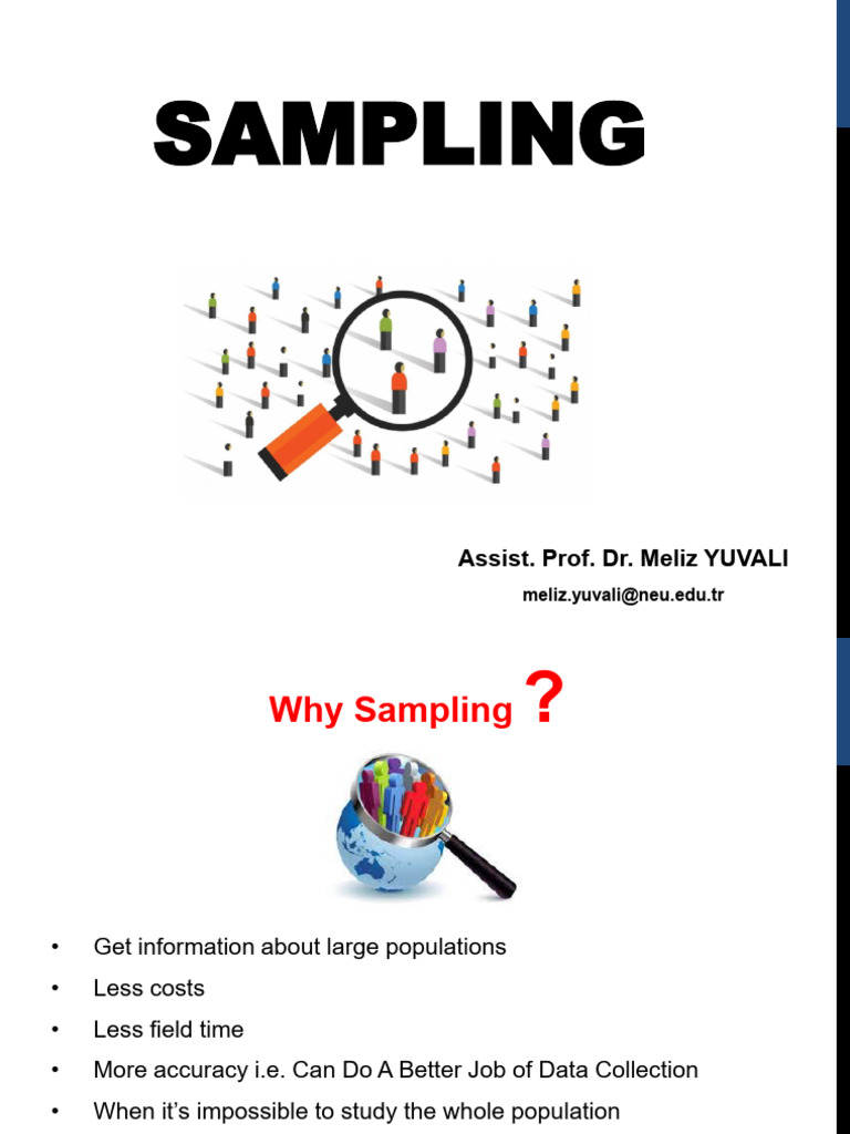 Sampling | PDF | Sampling (Statistics) | Sample Size Determination