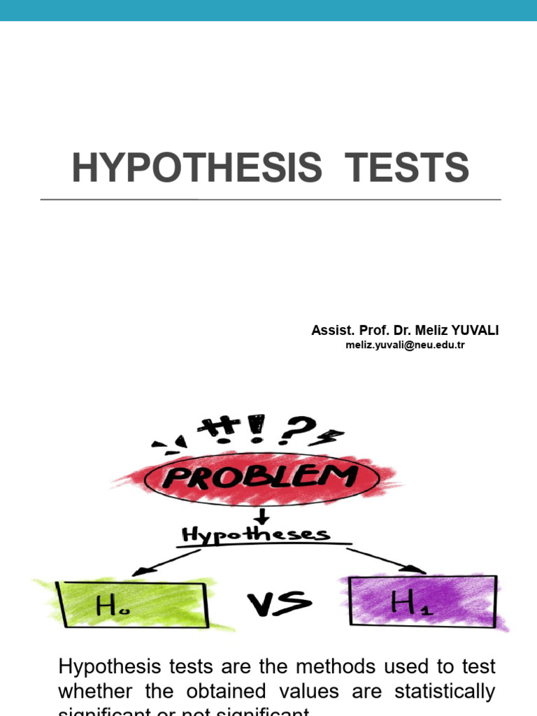 Hypothesis Tests - 241120 - 094212 | PDF | Student's T Test | Hypothesis