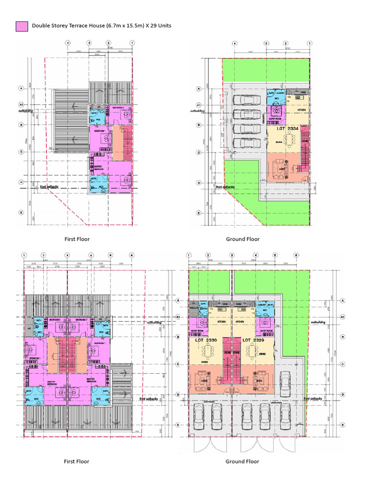 Double Storey House Plans Overview | PDF