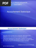 Dystocies Dynamiques Mecaniques | PDF | Accouchement | Utérus