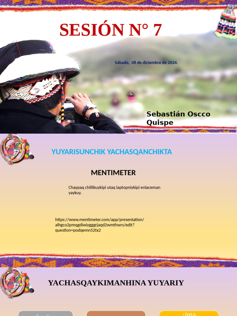 Sesión N° 7 Radiopi Televisiónpi ima Qichwa (2) | PDF | Radiodifusión | Medios de comunicación ...