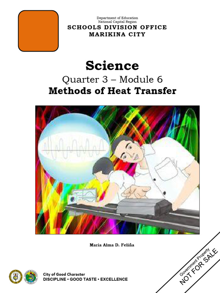 SCI7 - Q3 - M6 - Methods of Heat Transfer | PDF | Heat Transfer | Convection