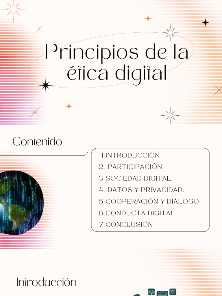 Principios de la Ética Digital | PDF | Internet | Privacidad