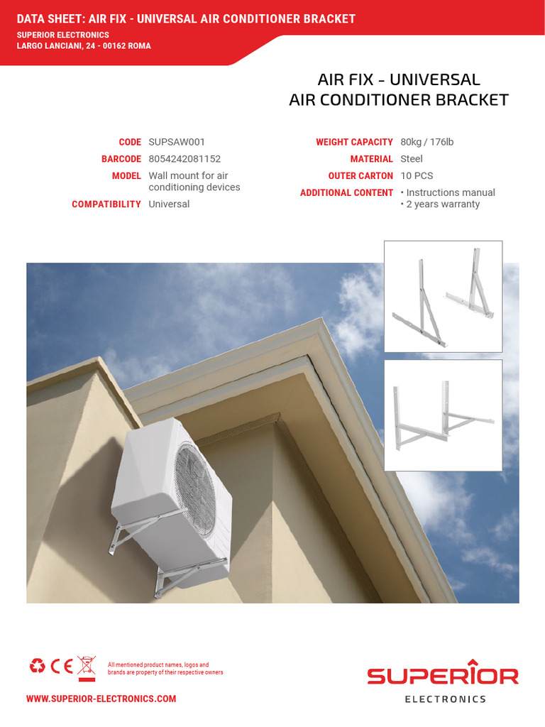 Universal Air Conditioner Wall Mount | PDF