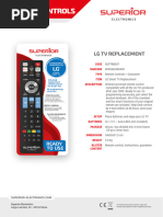 LG Universal Remote Control Guide | PDF | Remote Control | Display ...