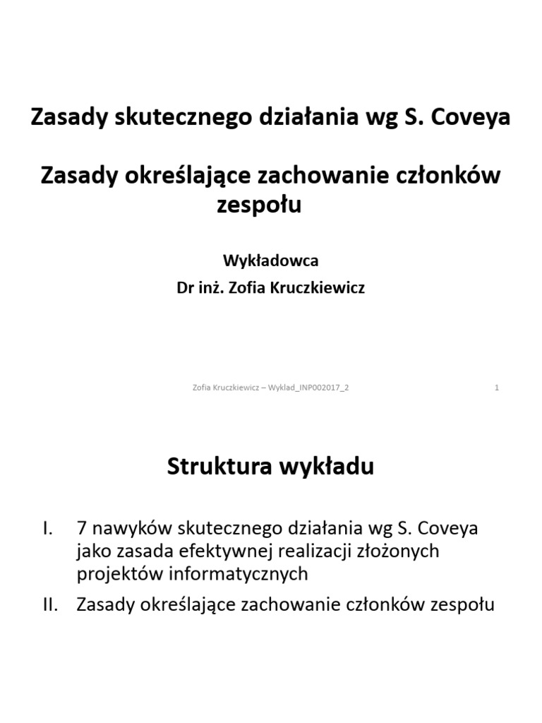 Wyklad INP002017 2 | PDF