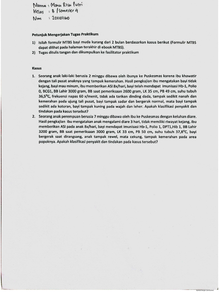 160-Mona Risa Putri-Soal Mater | PDF