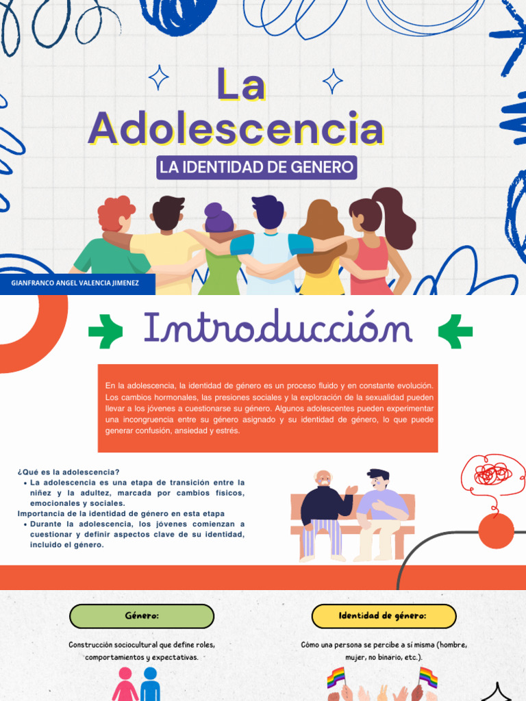 Adolescencia y La Identidad de Genero | PDF | Género | Estudios de género