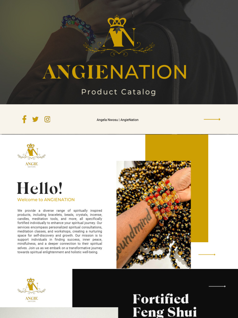 Angie Nation Spiritual Product Catalog | PDF | Bracelet | Quartz