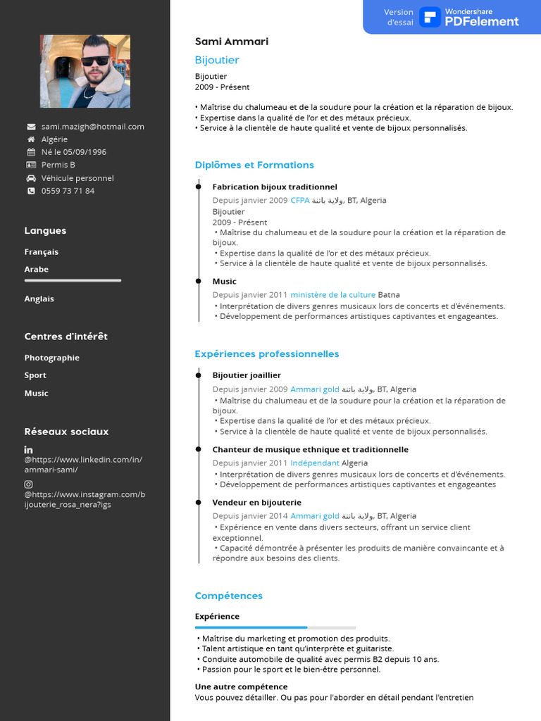 CV_2024-02-23_Sami_Ammari_Optimisé | PDF