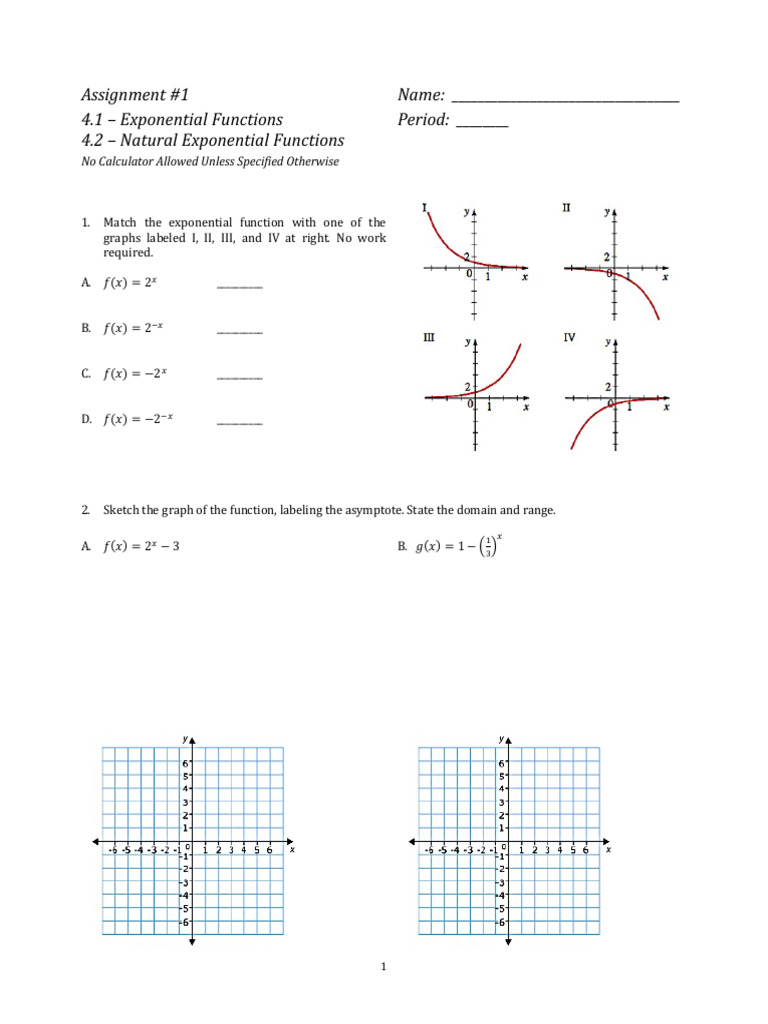 PCH Chapter 4 Assignment Packet | PDF | Ph | Logarithm
