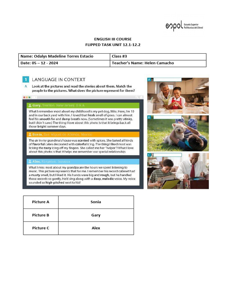 FLIPPED TASK UNIT 7 June 5 | PDF