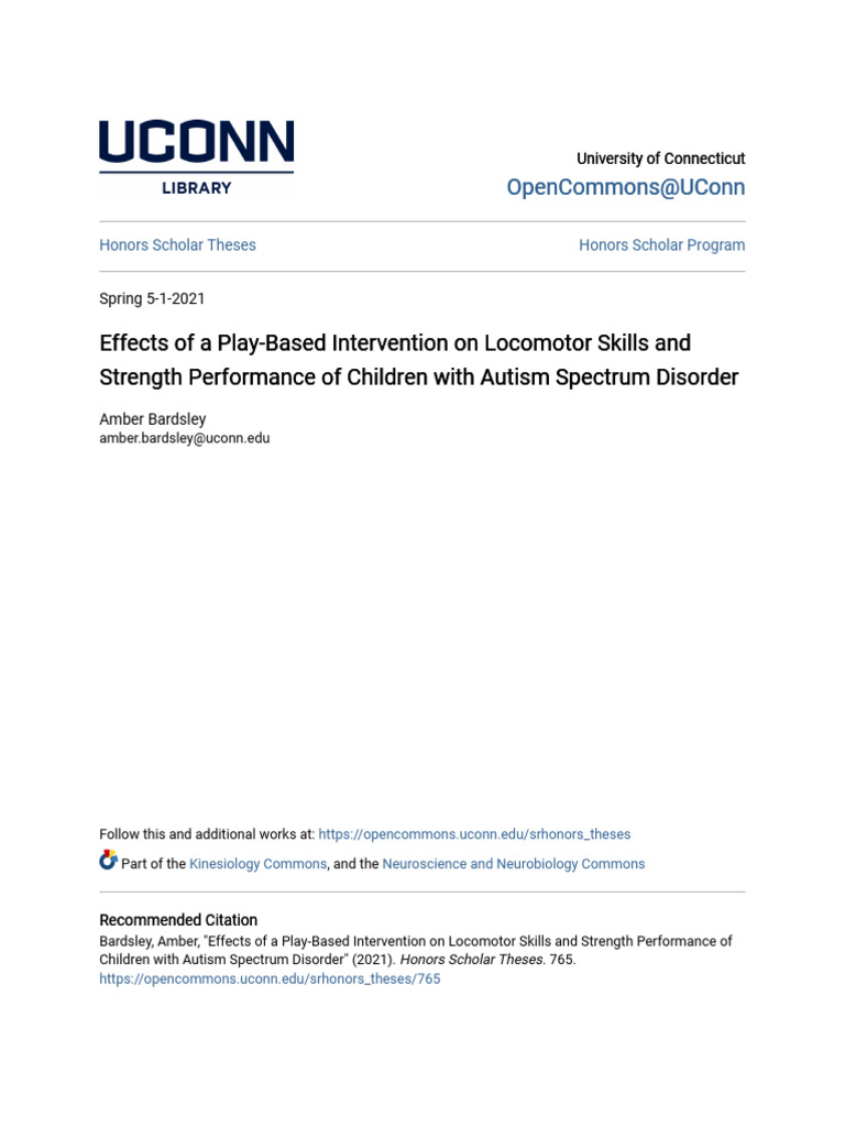 1-Effects of A Play-Based Intervention On Locomotor Skills and Strength ...