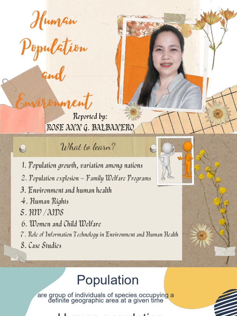 Module 11 HUMAN-POPULATION-AND-ENVIRONMENT-ROSE-ANN-G.-BALBANERO | PDF ...