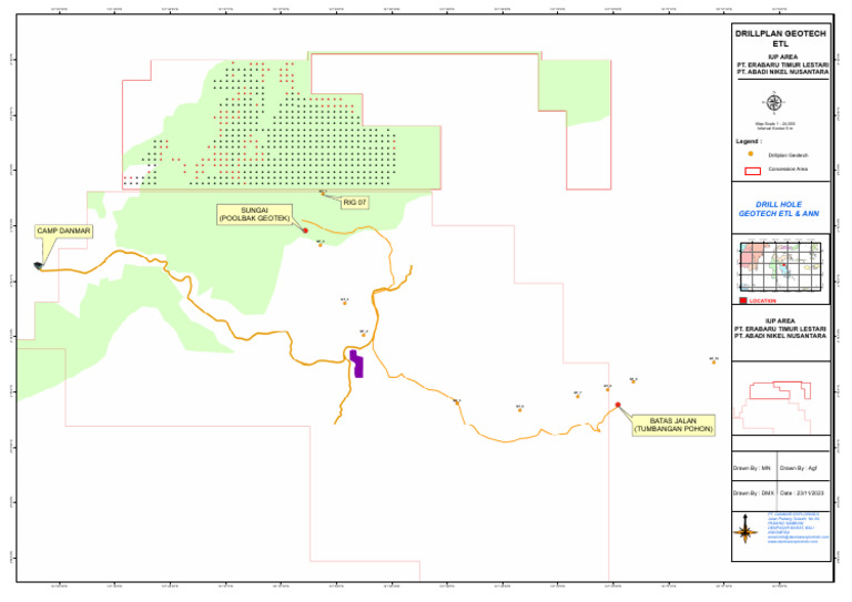 DRILLPLAN GEOTEK | PDF | Cartography
