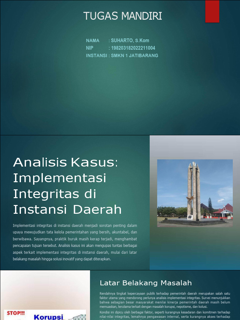 Suharto - Anti Korupsi | PDF