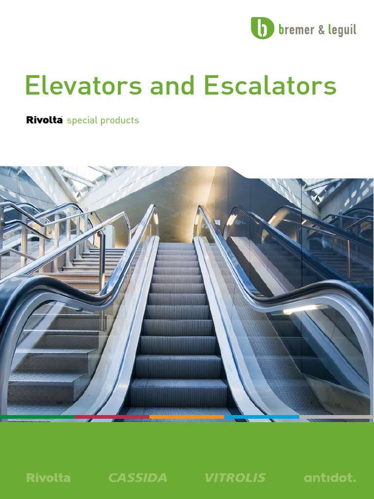 Rivolta Elevators and Escalators en | PDF | Lubricant | Wear