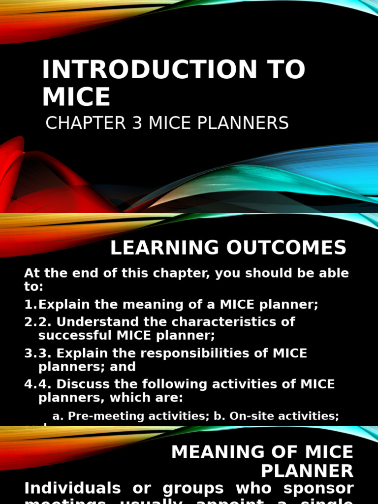 HPC 7 Lesson 3 Mice Planners | PDF