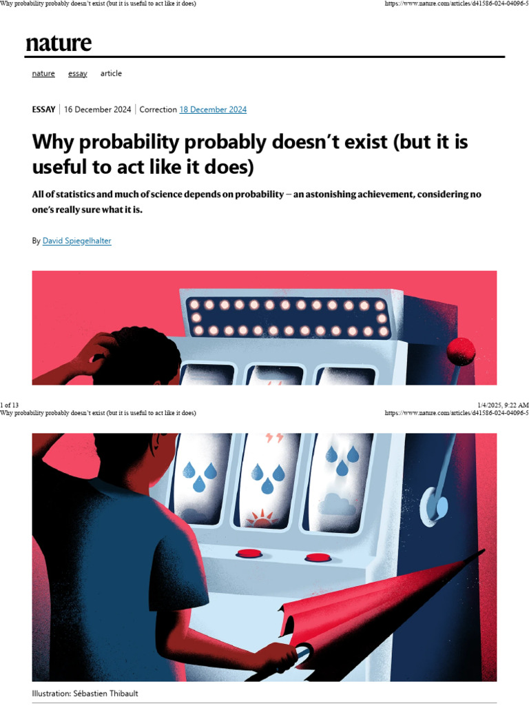 Why Probability Probably Doesn't Exist (But It Is Useful To Act Like It ...