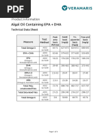 Coa Coconut Oil | PDF | Chemistry