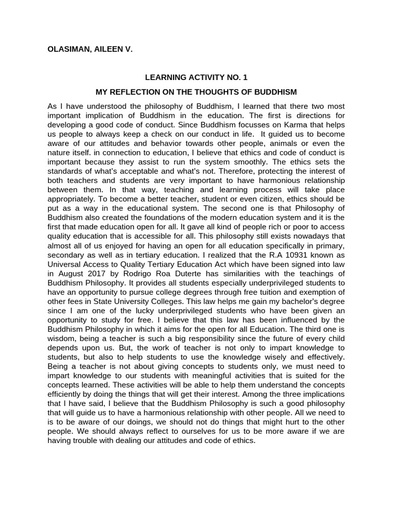 LEARNING ACTIVITY NO. 1-2 | PDF | Teachers | Learning LEARNING ACTIVITY NO. 1-2 | PDF | Teachers | Learning