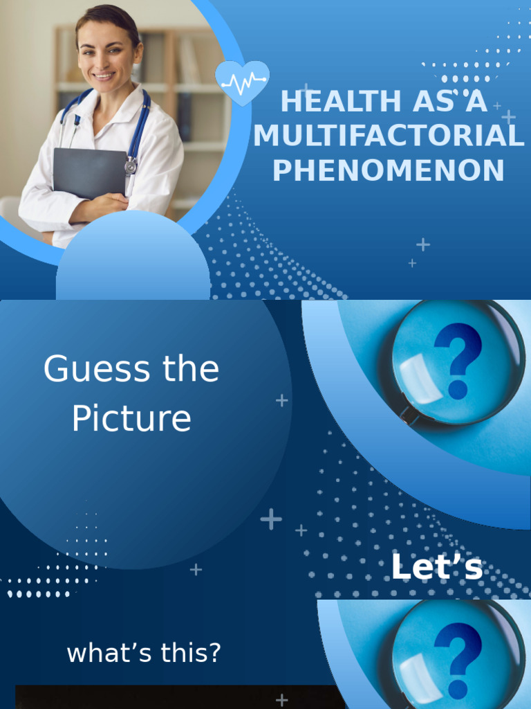 Health As A Multifactorial PHENOMENON | PDF | Diabetes | Family