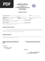 Home Visitation Form Template | PDF