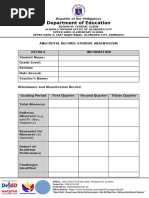 EQUIVALENT RECORD FORM ERF Revised 2023 | PDF | Affidavit
