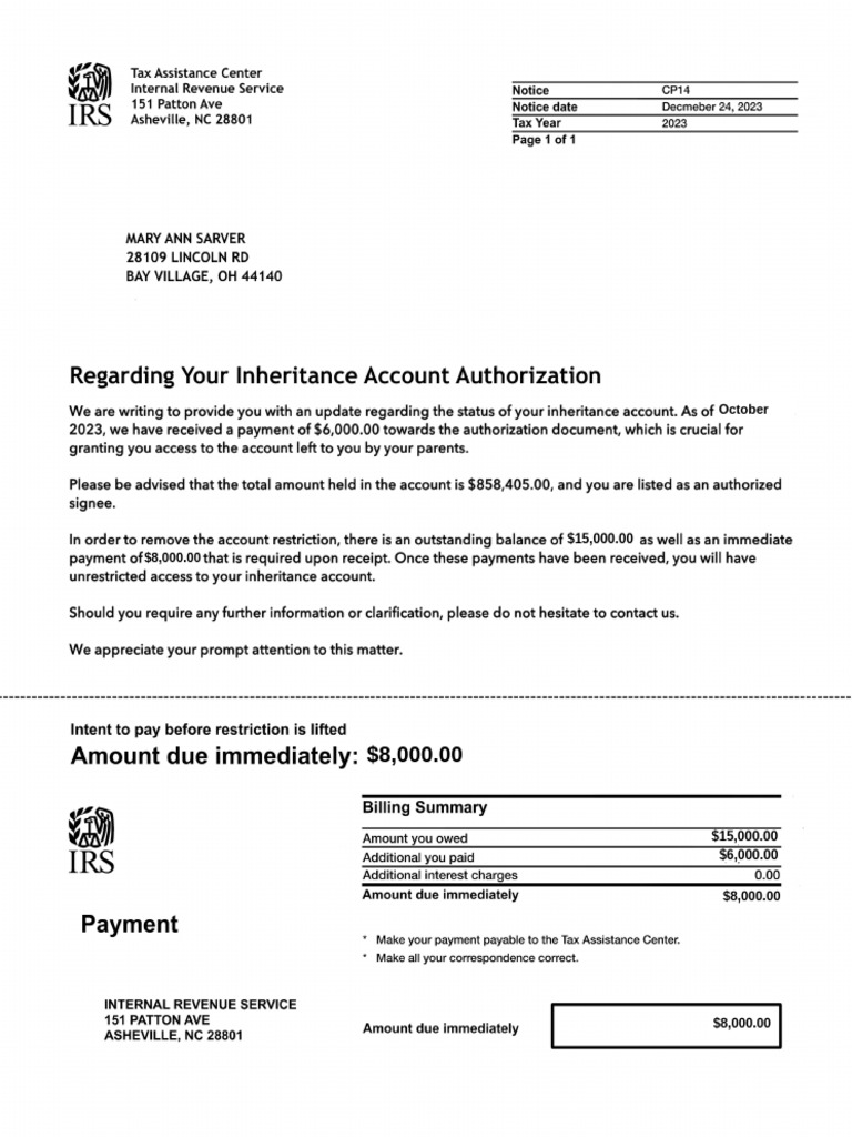 irs fee | PDF