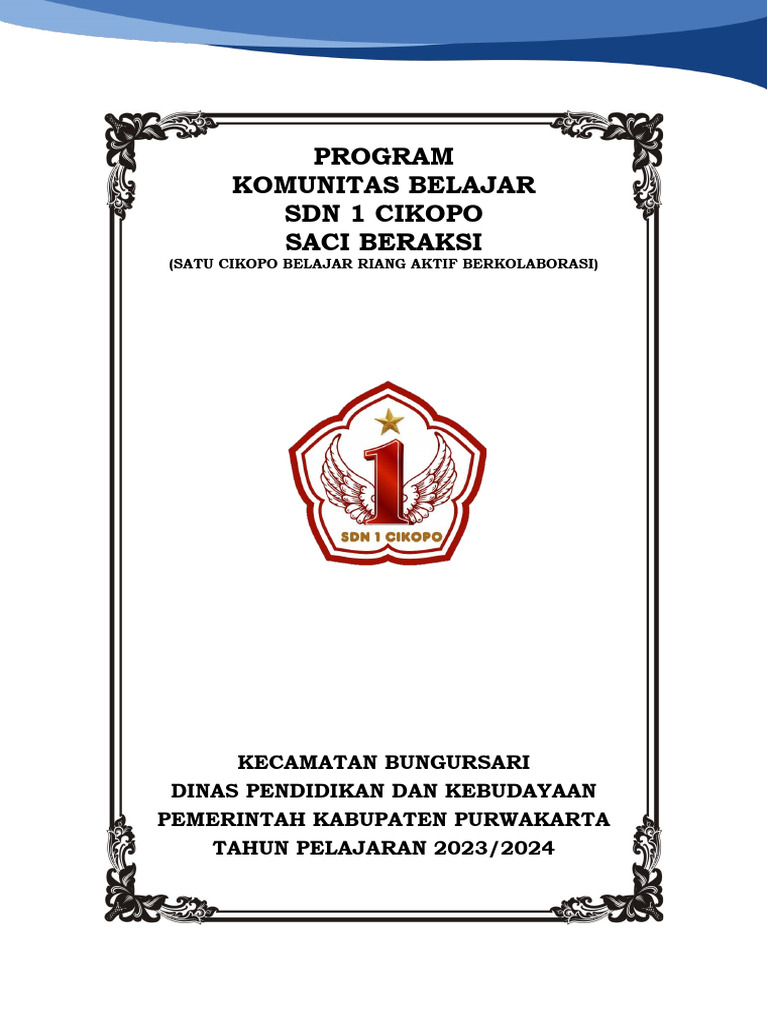Program Kombel Saci Beraksi | PDF