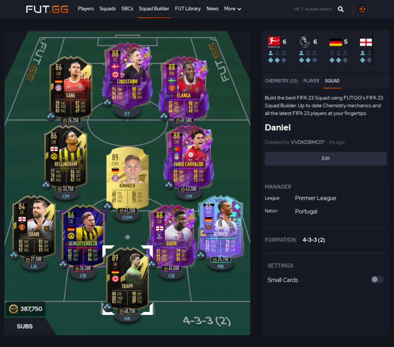 FIFA 23 Ultimate Squad Builder Guide | PDF | Association Football ...