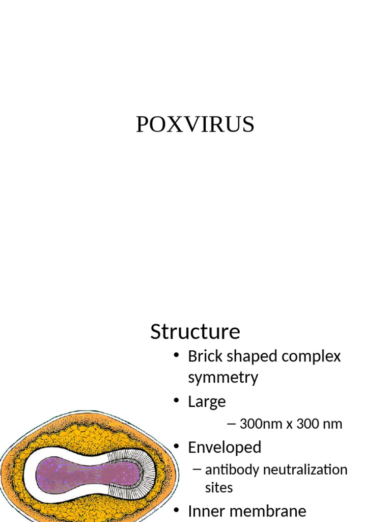 3. Poxvirus | PDF | Smallpox | Virus