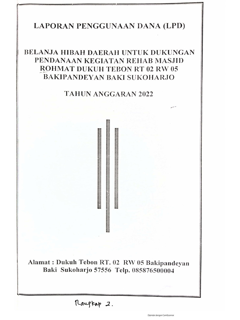 Contoh LPD AGM | PDF