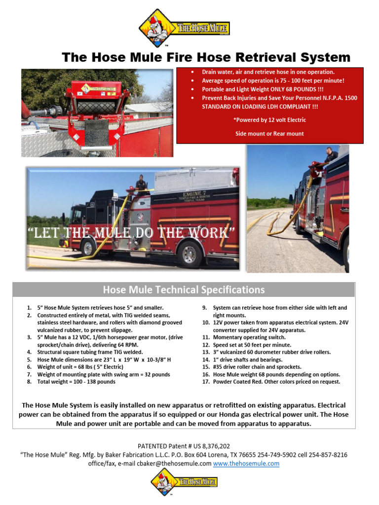 New Hose Mule Flyer-5 Inch | PDF | Manufactured Goods | Mechanical ...