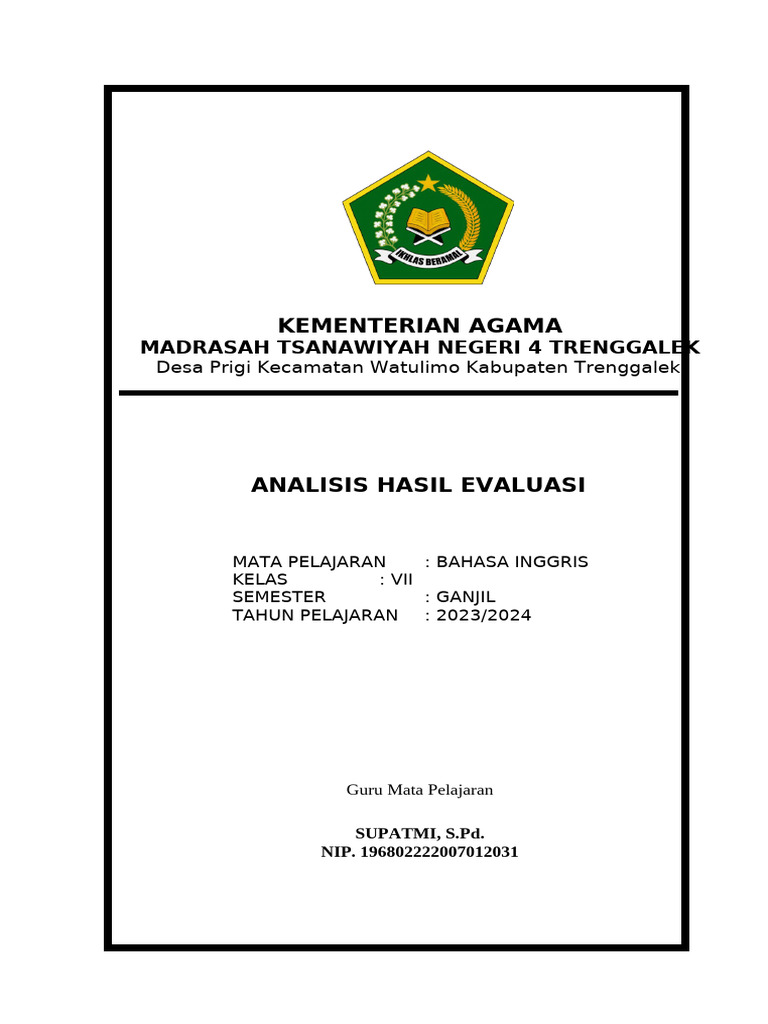 1. Sampul Perangkat 2021-2022 | PDF