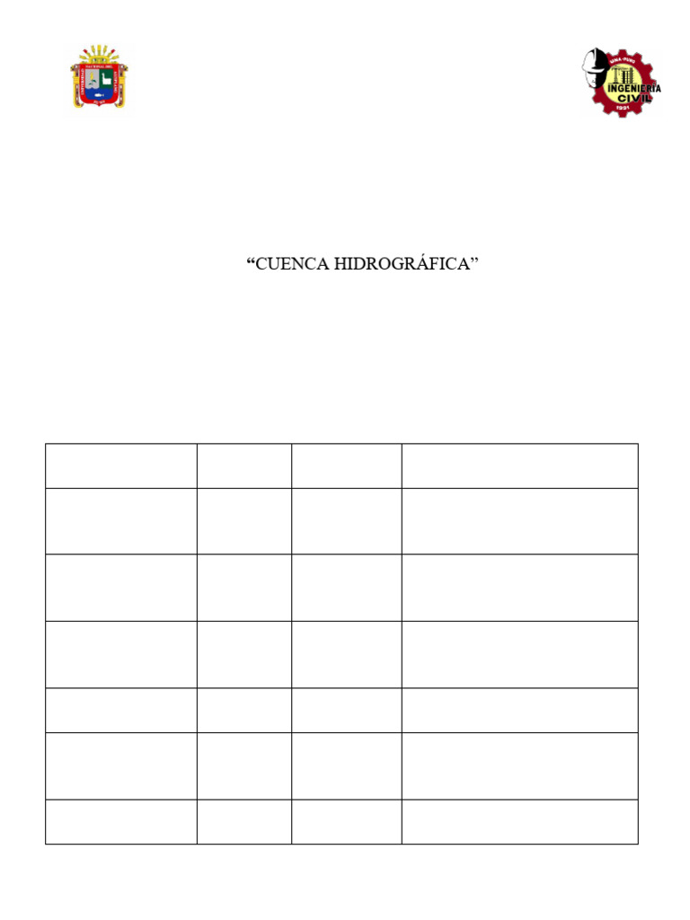 Cuenca Hidrografica Azangaro Pinayamayo | PDF | Cuenca de drenaje | Hidrología